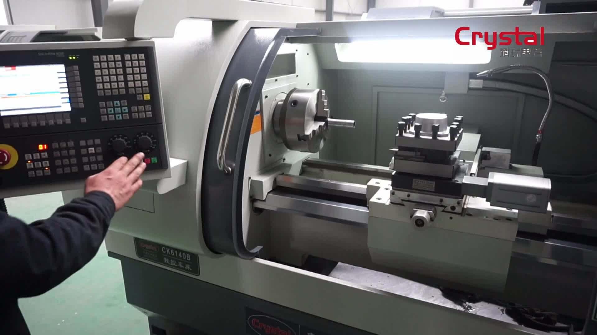 Crystal Ck6140a Hobby Cnc Metal Lathe - Buy Hobby Cnc Lathe,Hobby Metal ...