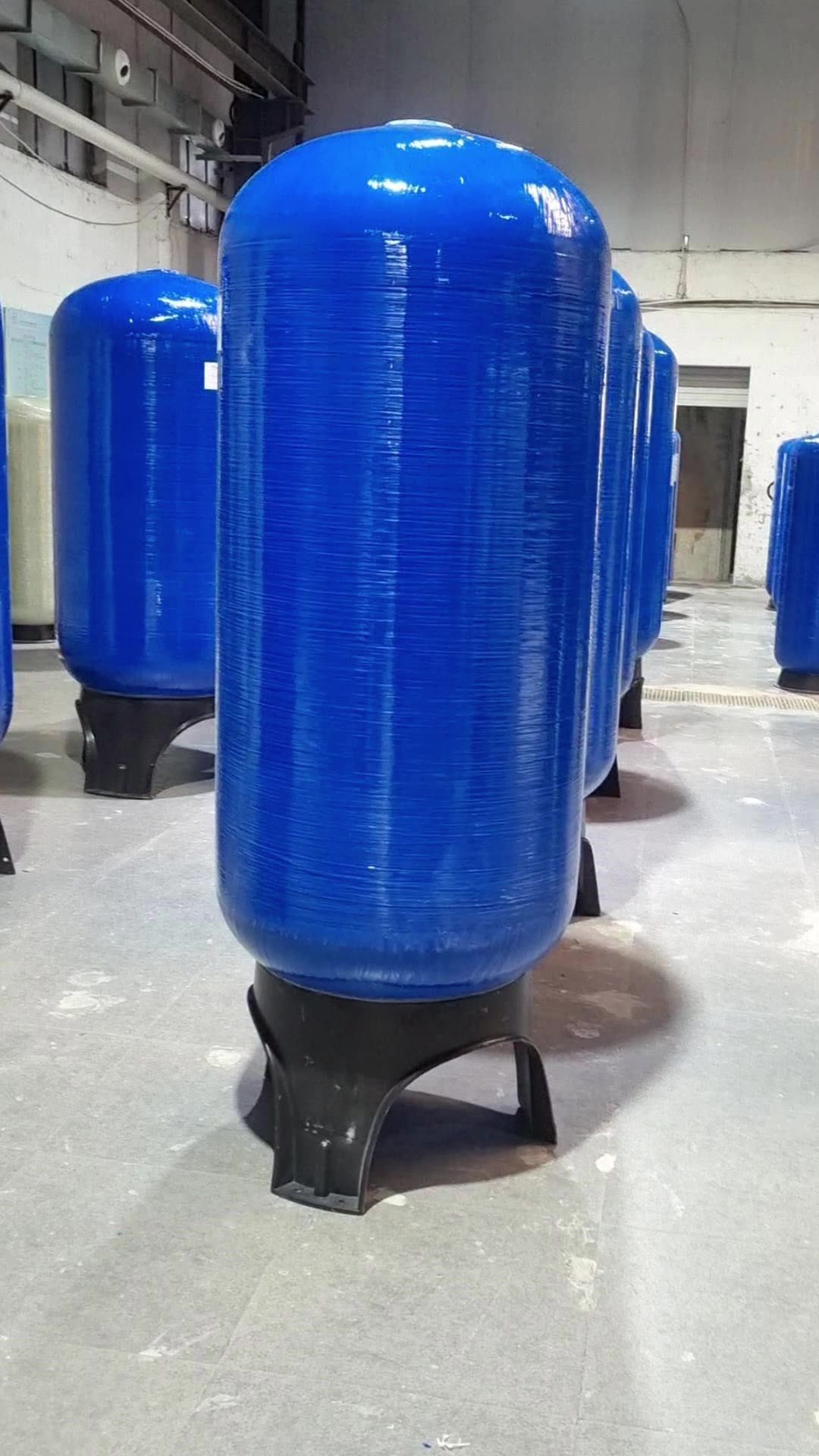 Resin Softened Tank Frp Pressure Vessels Water Tank Huayu For Ro System ...