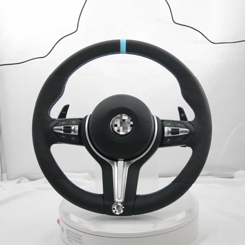 Auto M Performance Alcantara Leather Steering Wheel For Bmw F10 F12 F01 ...