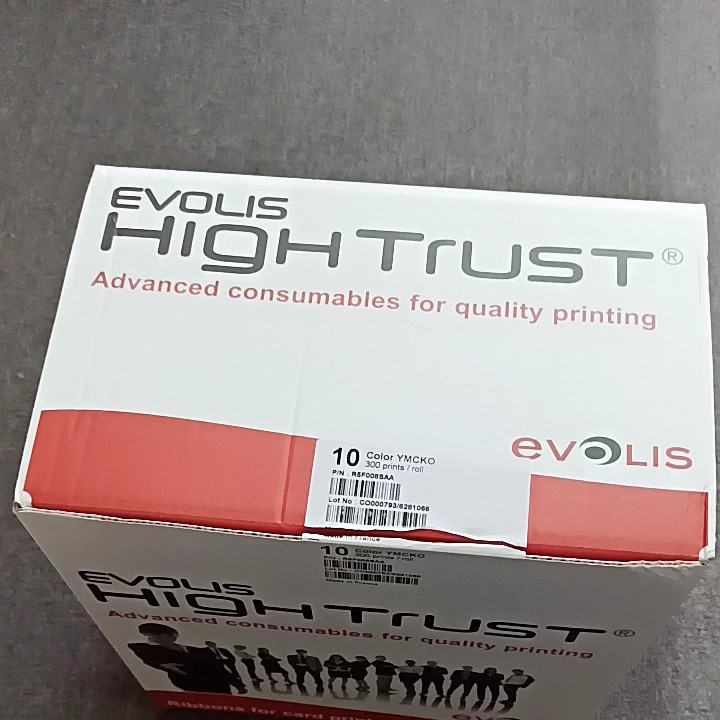 Evolis Primacy Id Card Printer Ymcko Color Ribbon R5f008saa - Buy ...