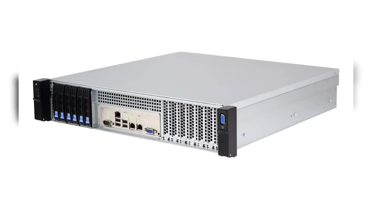 Ultra Short 2u Rackmount Server Chassis S24306 With Six 2.5 Ssd Bays ...