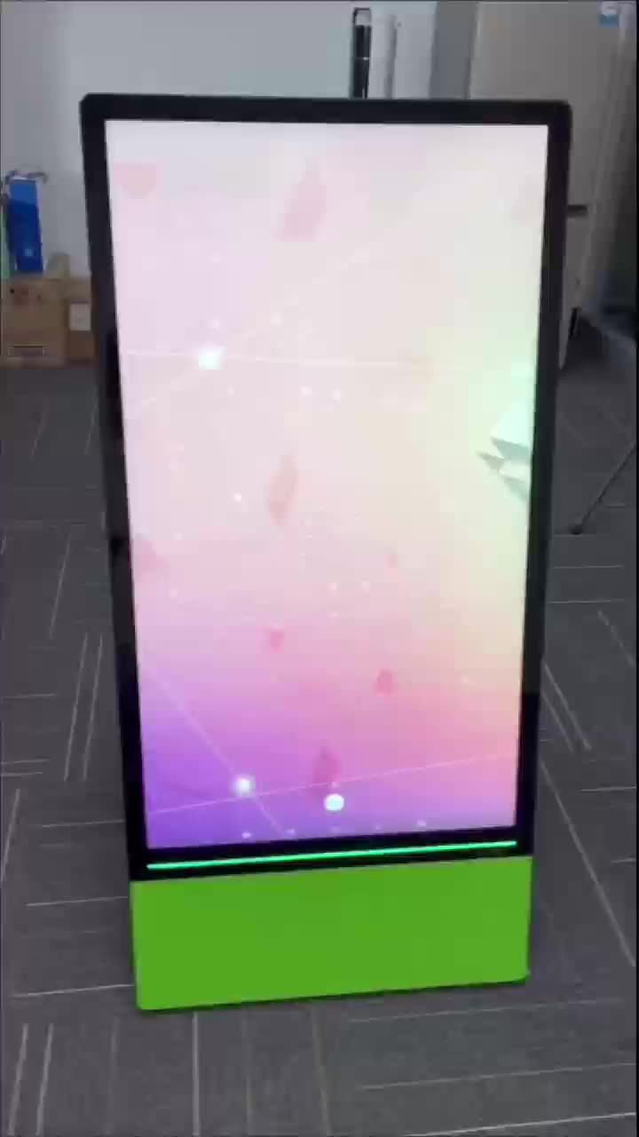 Newest Ultra-slim Movable Foldable Battery Powered Lcd Outdoor Digital ...