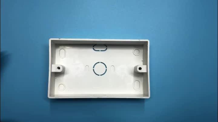 Wall Electrical Switch Back Junction Pvc Boxes - Buy Switch Box 3x3 3x6 ...
