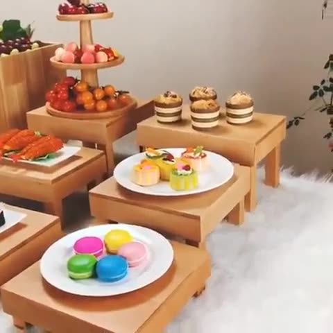 Outdoor Catering Equipment Beech Wooden Buffet Elevations Hotel Buffet ...