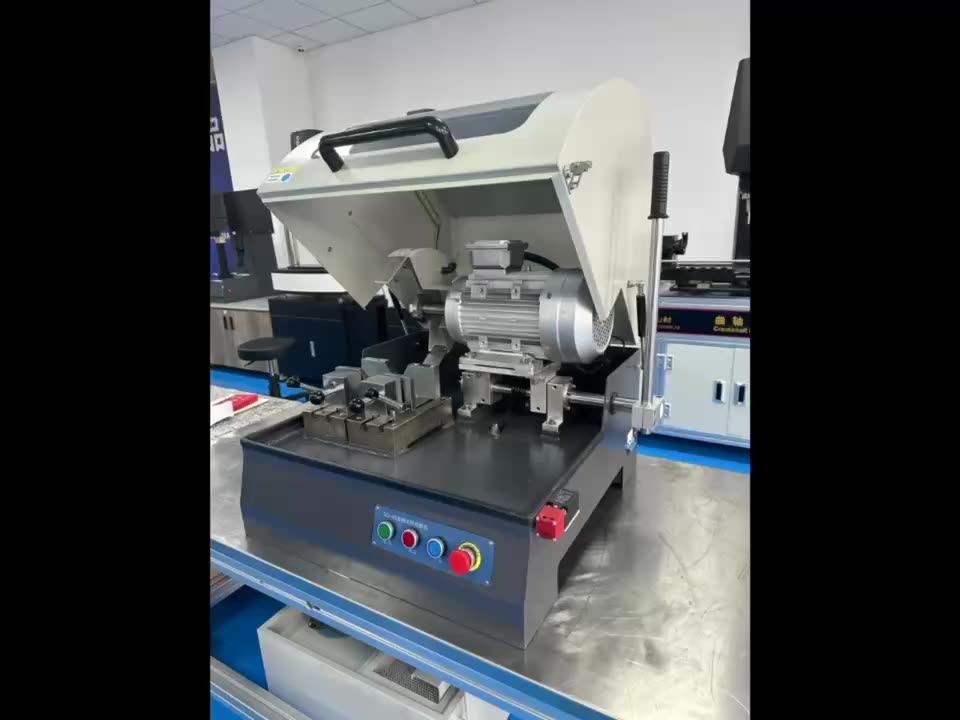 Iso 9001 Factory Metallurgical Precision Cutting Disc Metallographic High Speed Precision Sample ...