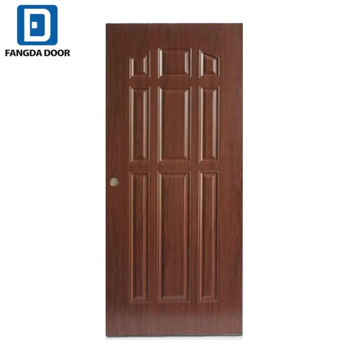 Fangda Best Quality Polyurethane Foam Core Spanish Steel Security Door ...