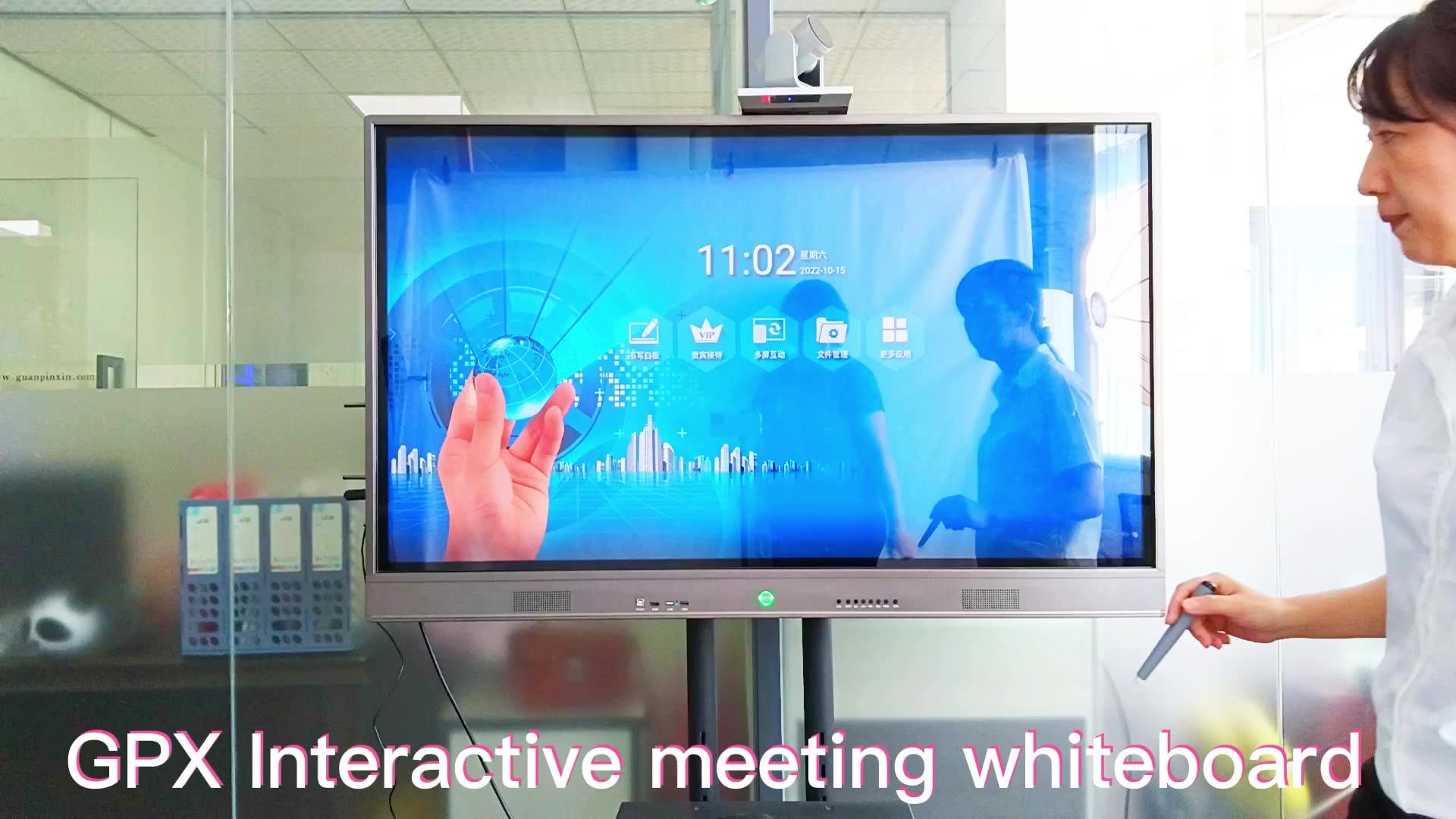 Sistema De Conferencia Iboard Hd 4k,20 Puntos De Contacto,Pizarra ...