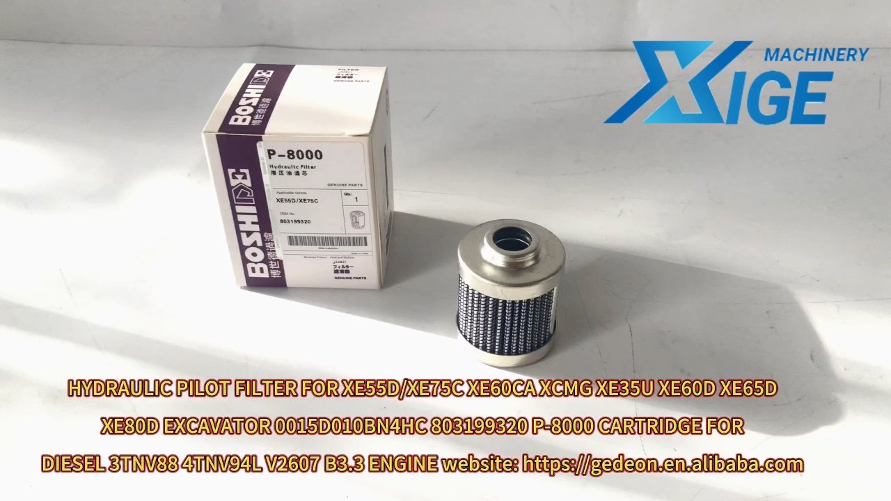 Construction Hydraulic Pump Pilot Filter Element P567551 0015d010bn4hc ...
