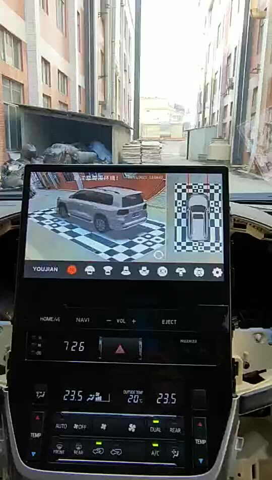 1080p 3d Ahd Panoramic 360 Car Camera All Round Night Vision 24 Hours ...