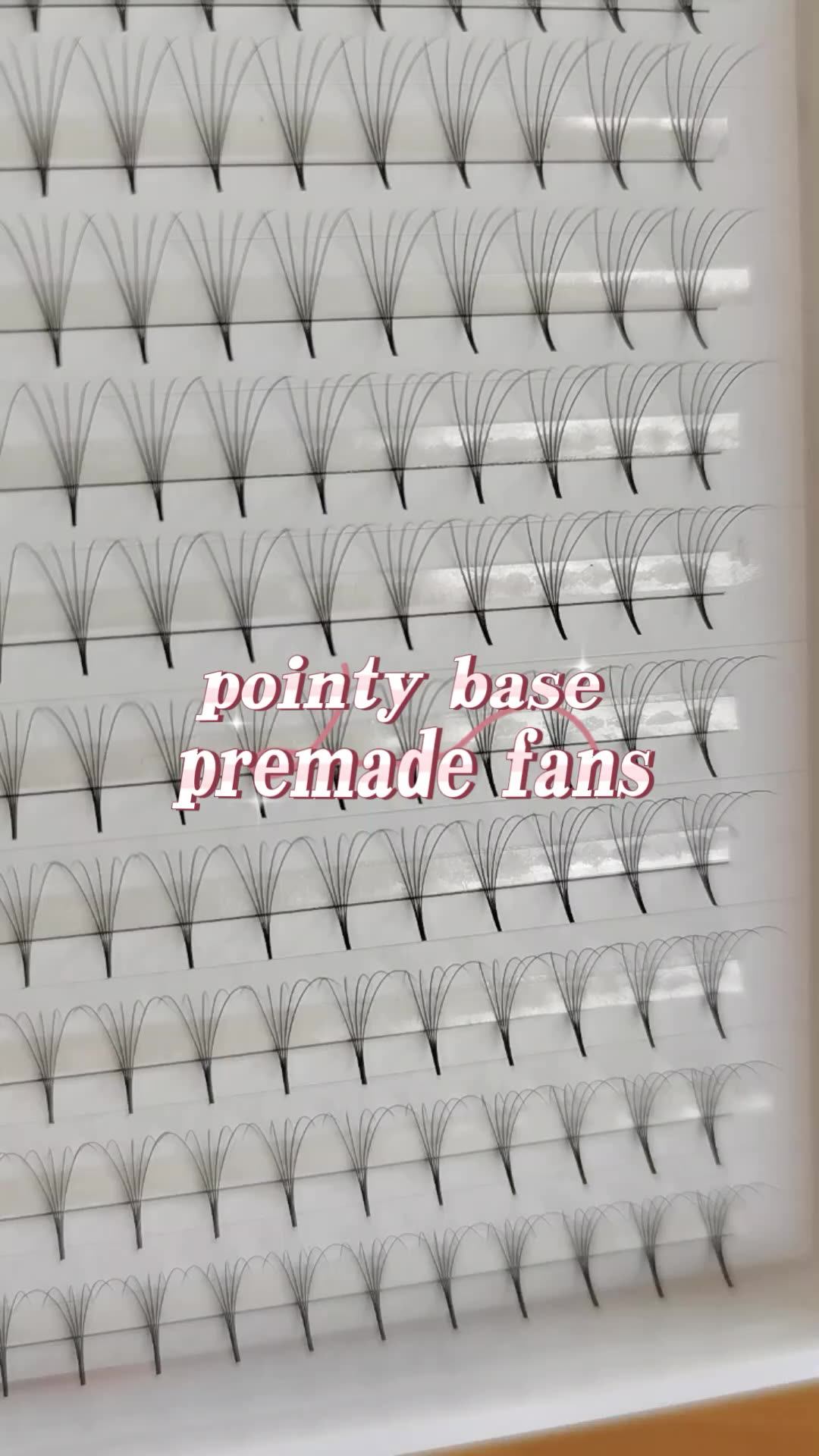 Ultra-speed Promade Fans 3d 6d 7d 8d 9d Pointy Thin Base Loose Premade ...