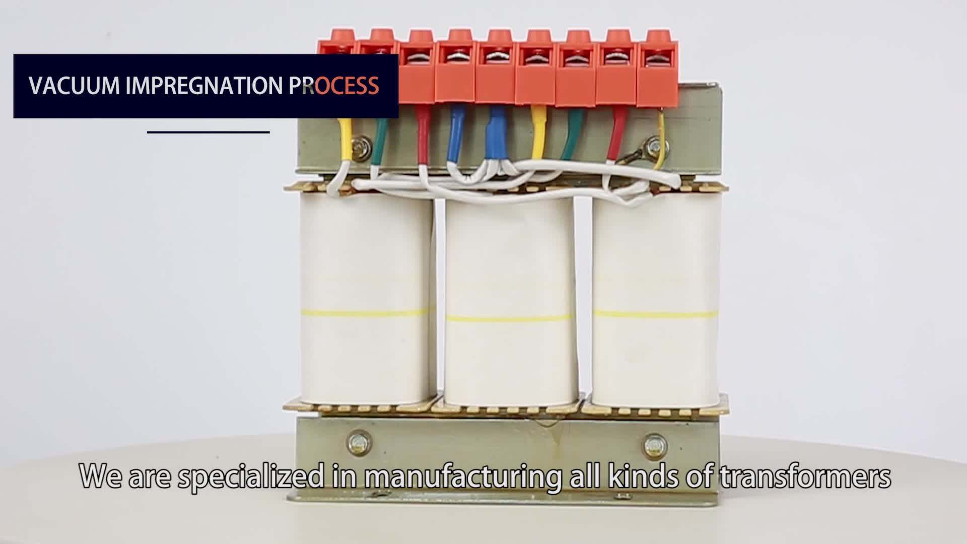 China Factory 3 Phase Isolation Transformer 480v Delta To 240v 120v Wye ...