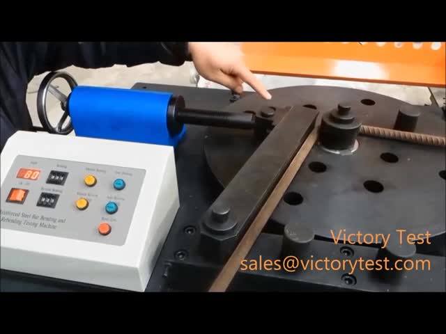 Bs 4449 Iso 15630 Astm A615 40mm 50mm Steel Bar Rebar Cold Bending Test ...