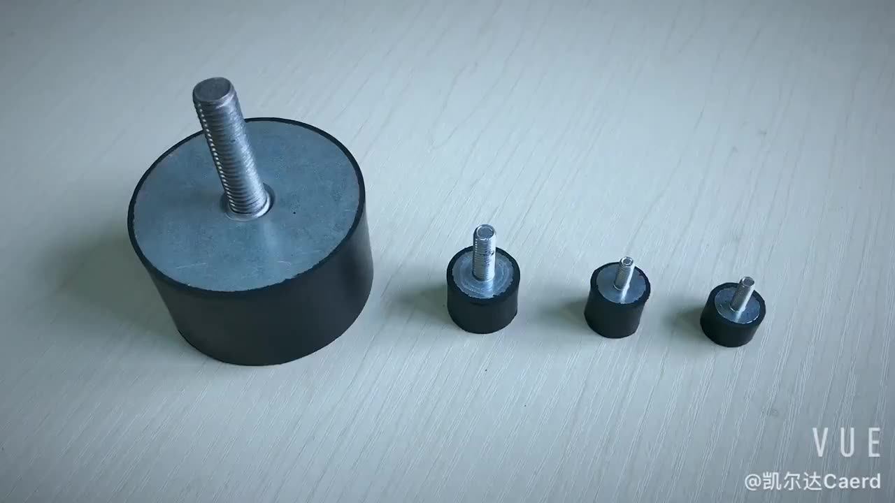 M6 M8 M10 M12 Threaded Swivel Mounting Leveling Feet Anti Vibration ...