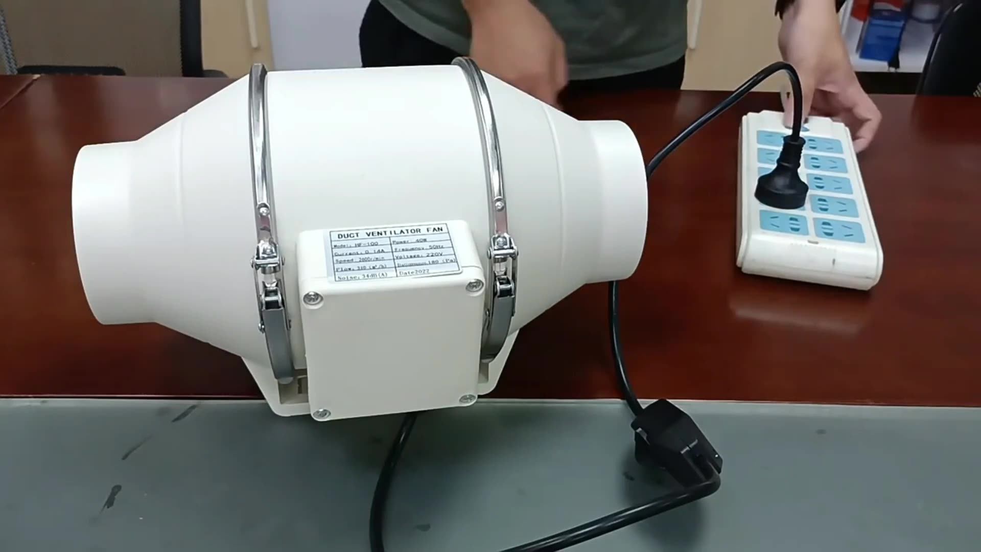 4 Inch Hight Quality Cold Room Fan Low Noise 68db Industrial Roof ...