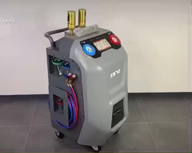 Wonderful X548 R134a /r1234yf Refrigerant Recovery And Filling Machine For Both Oil/electric Car ...