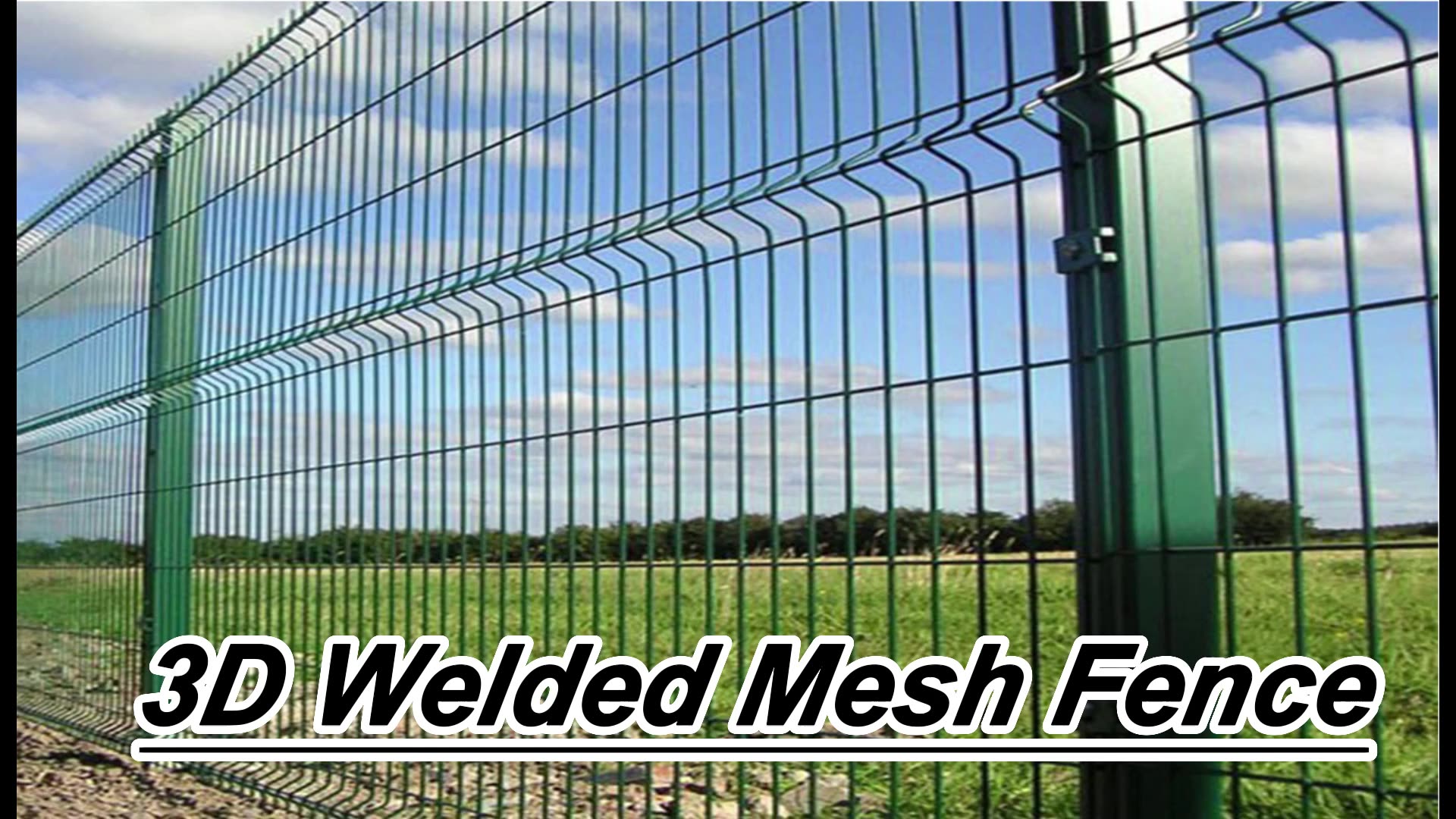 Galvanized Welded Wire Mesh Fence Panel 3d Bend Fence - Buy Welded Wire Mesh Fence 3d Fence wire ...