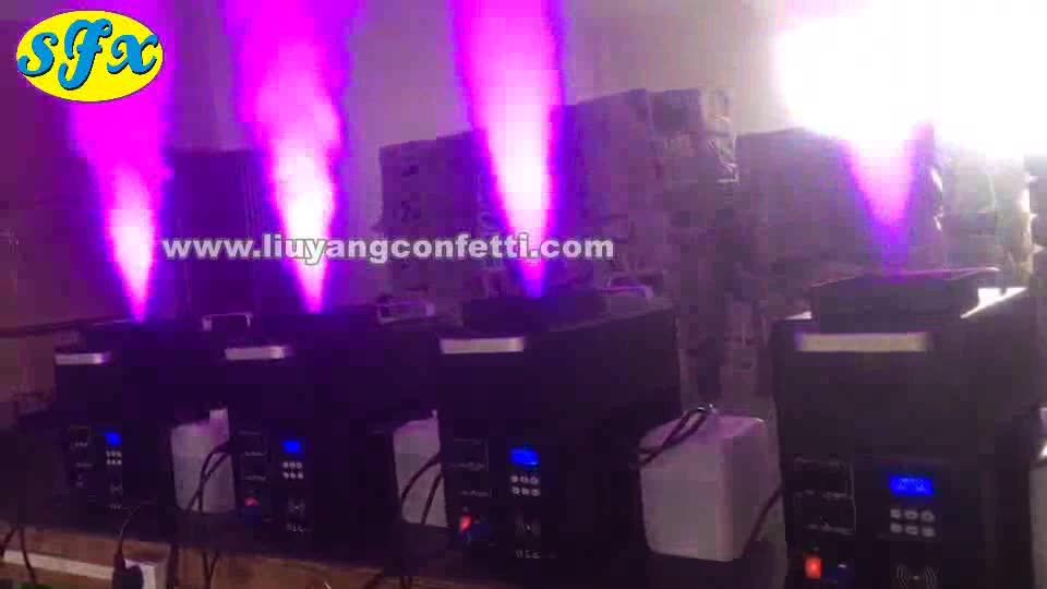 Dmx 1500w Wedding Dry Ice Fog Stage Party Dj Power With 24pc Rgb Led ...