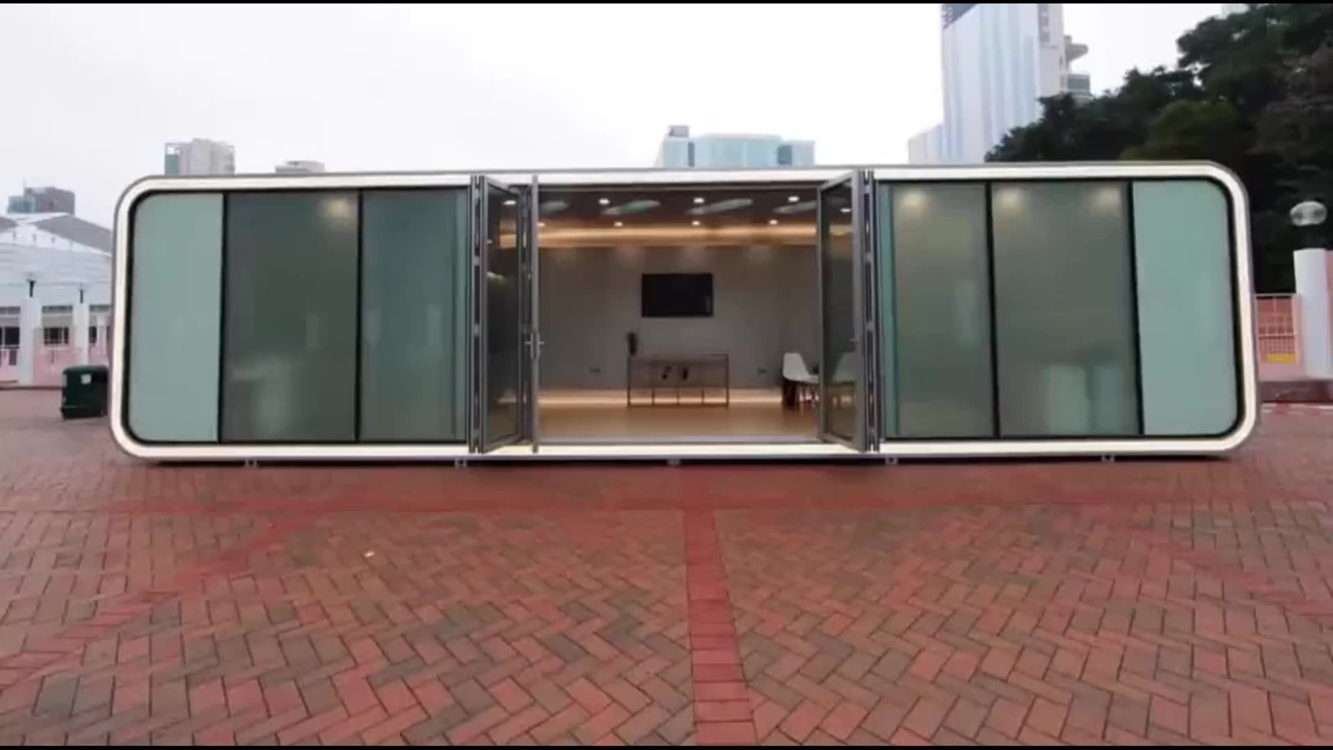 Apple Cabin Container 20ft 40ft Outdoor Modern Popular Prefab House ...