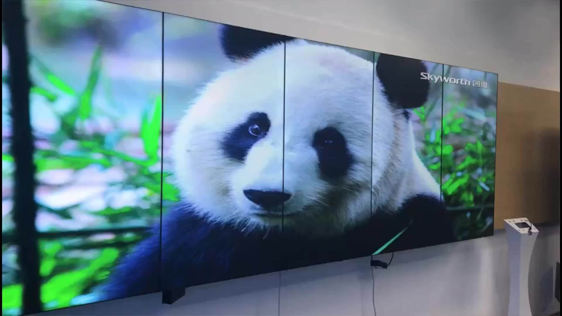 Korean Original Screen 4k Tv 49/46 Inch 1.7/3.5mm Narrow Bezel 3x3 Lcd ...