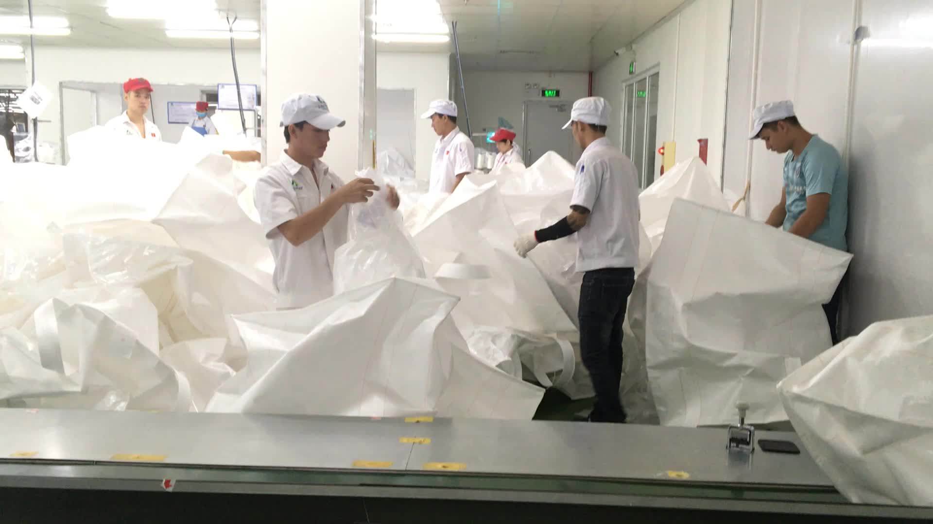 Vietnam Factory Price 1 Ton Pp Cement Big Bag 1450d 1500d 1600d 1/2 ...