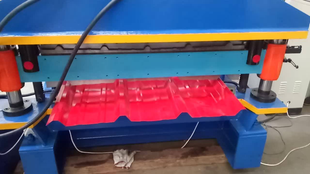 Pbr R Galvalume 26 Gauge Roof Panel Sheet Metal Roll Forming Machine ...