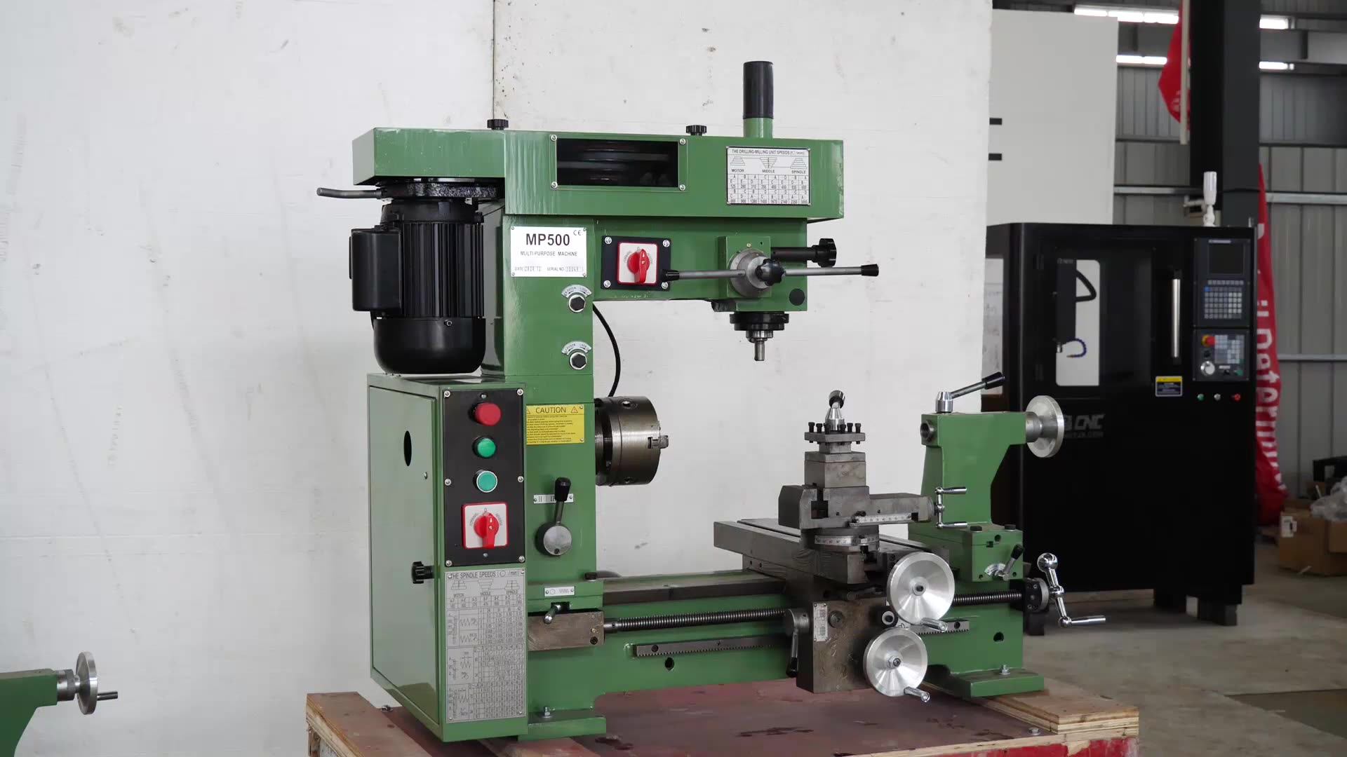 Mp500 Wholesale Lathe Mill Combo For Metal Working From Chinese Factory ...