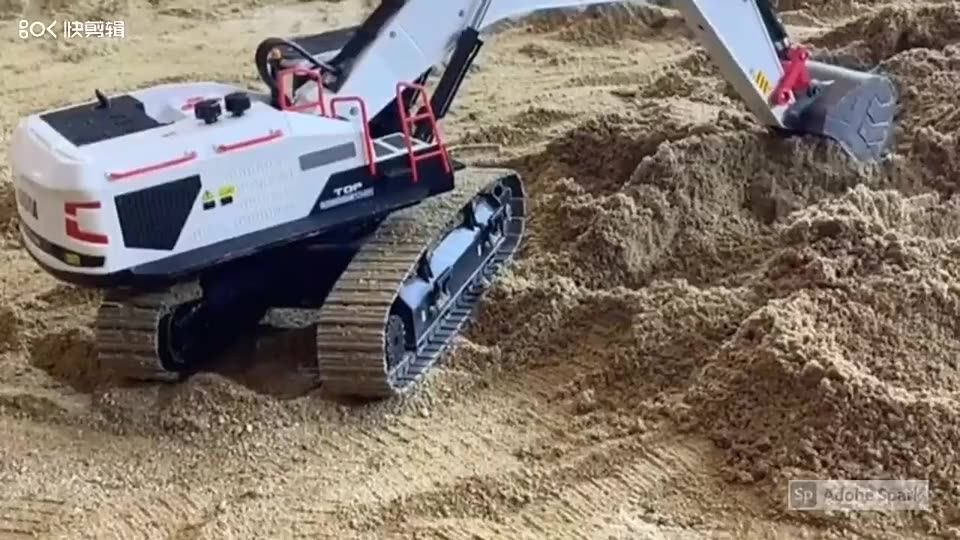 Ept 1:14 Remote Control Model Full Metal Hydraulic Set Huina 1594 Rc ...