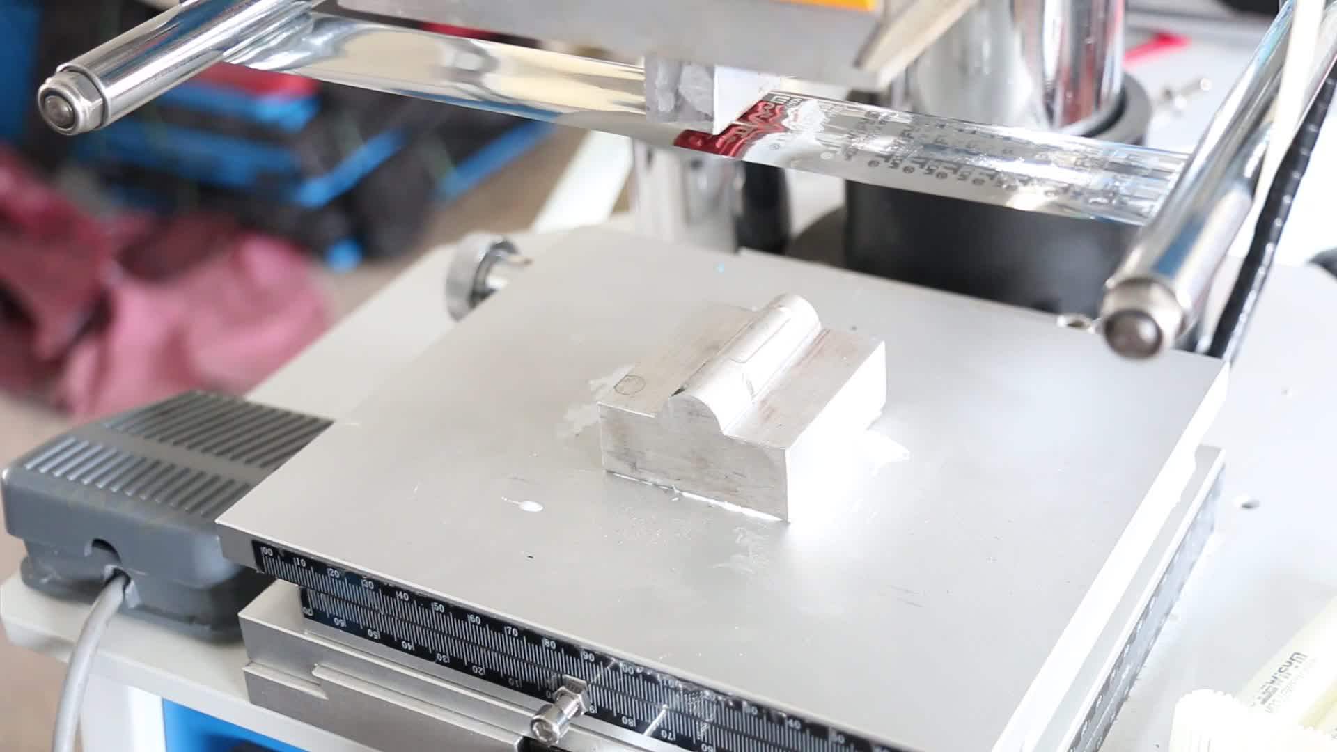 Adjustable Small Hot Stamping Machine - Buy Semi-auto Flat Hot Stamping ...