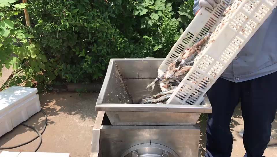 Electric Fish Shrimp Crab Meat Separating Grinder Machine - Buy Fish ...