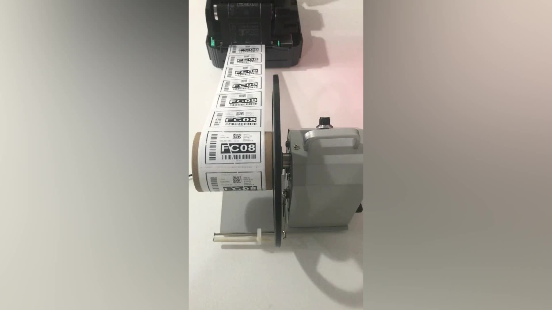 Automatic Thermal Label Printer Rewinder And Unwinder Machine Coditeck ...