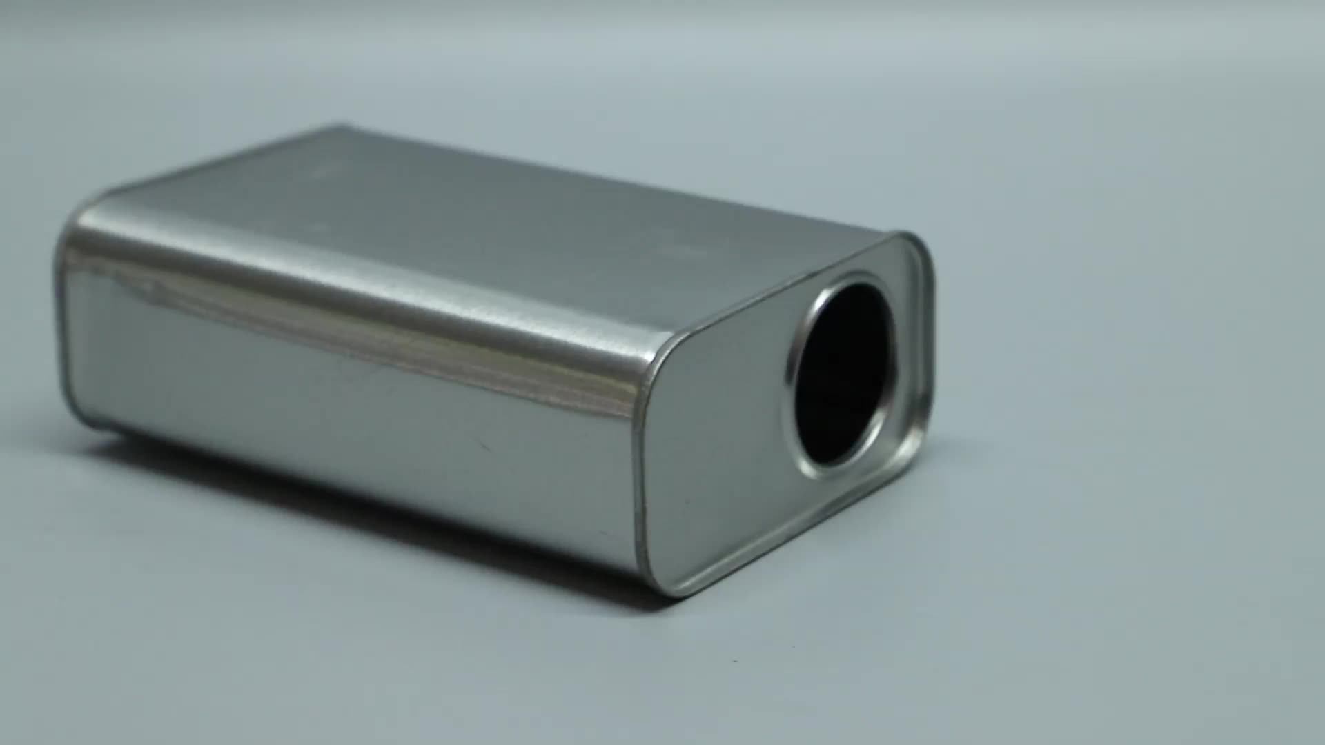 Large Capacity Square Metal Tin Cans 25l With Steel Handle And Big ...