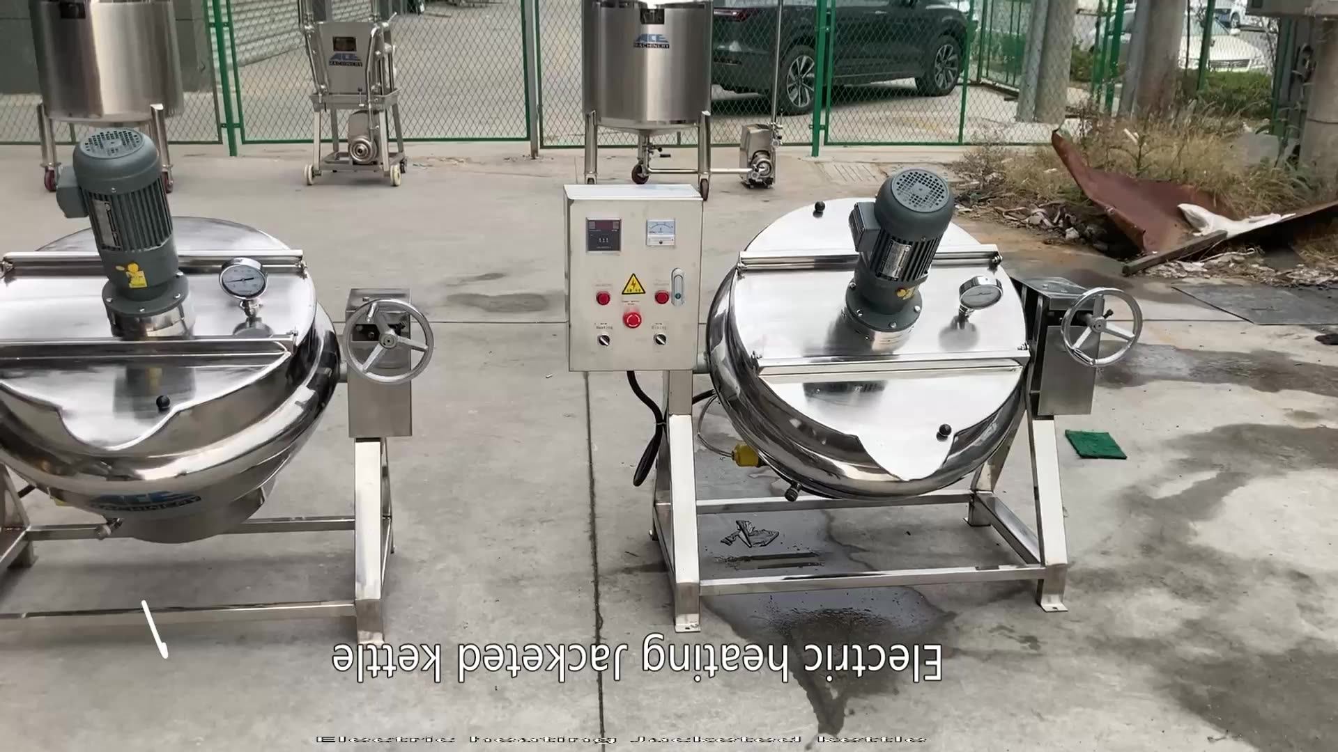 Industrial Garri Processing Plant Machinery 50l To 500l Gas Electric ...