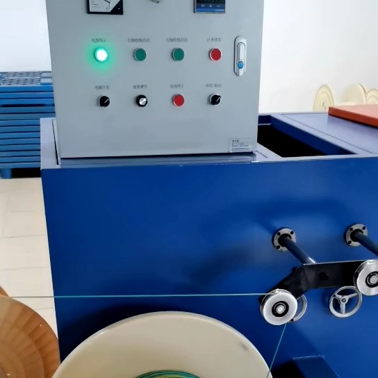 Tc630 Electric Cable Wire Fiber Pipe Rope Tube Bobbin Take Up Machine ...