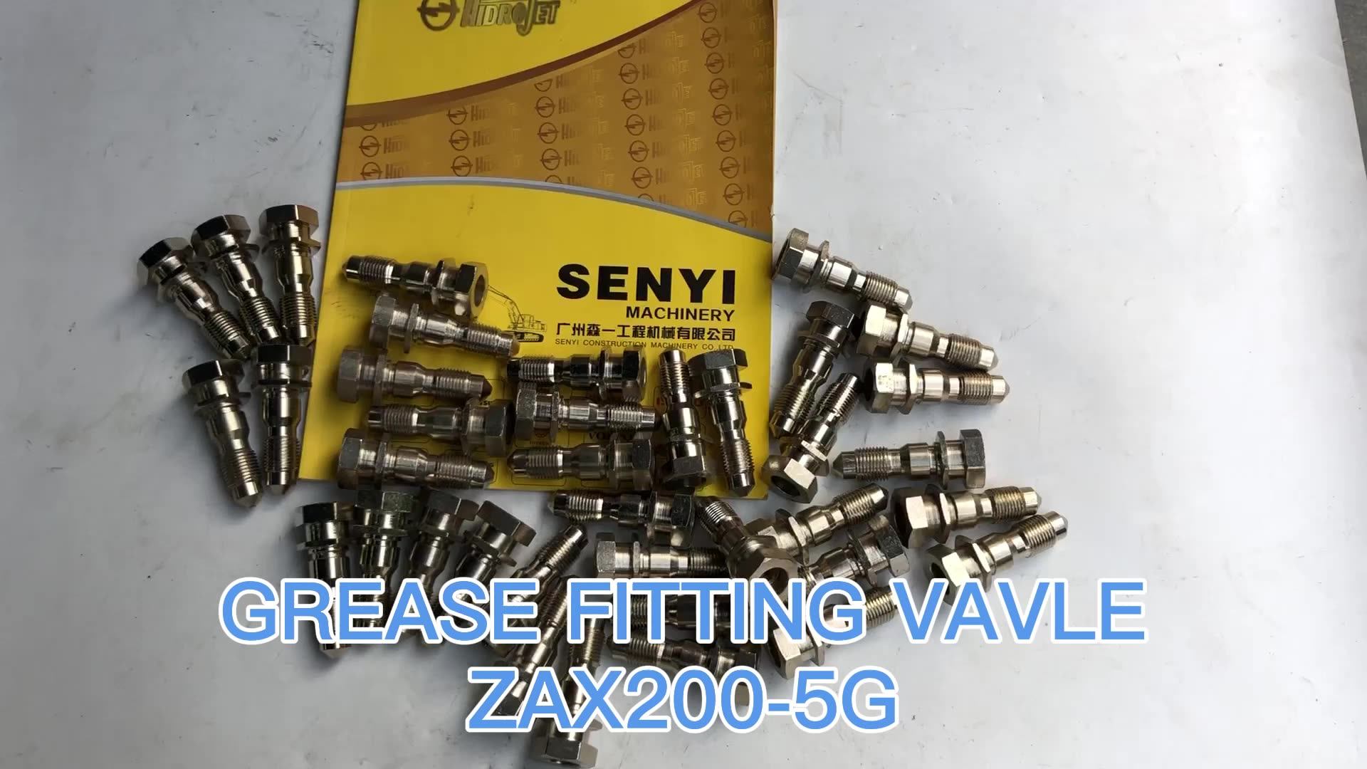 New Excavator Accessory Grease Fitting Valve Fits Zxa200-5g Engine For ...