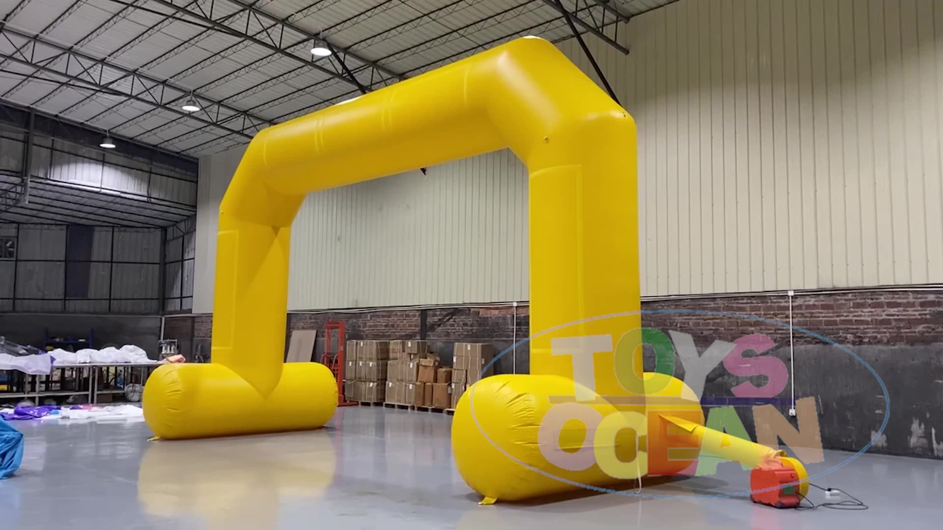 Custom Outdoor Promotional Advertising Inflatable Arch Race Gantry With ...