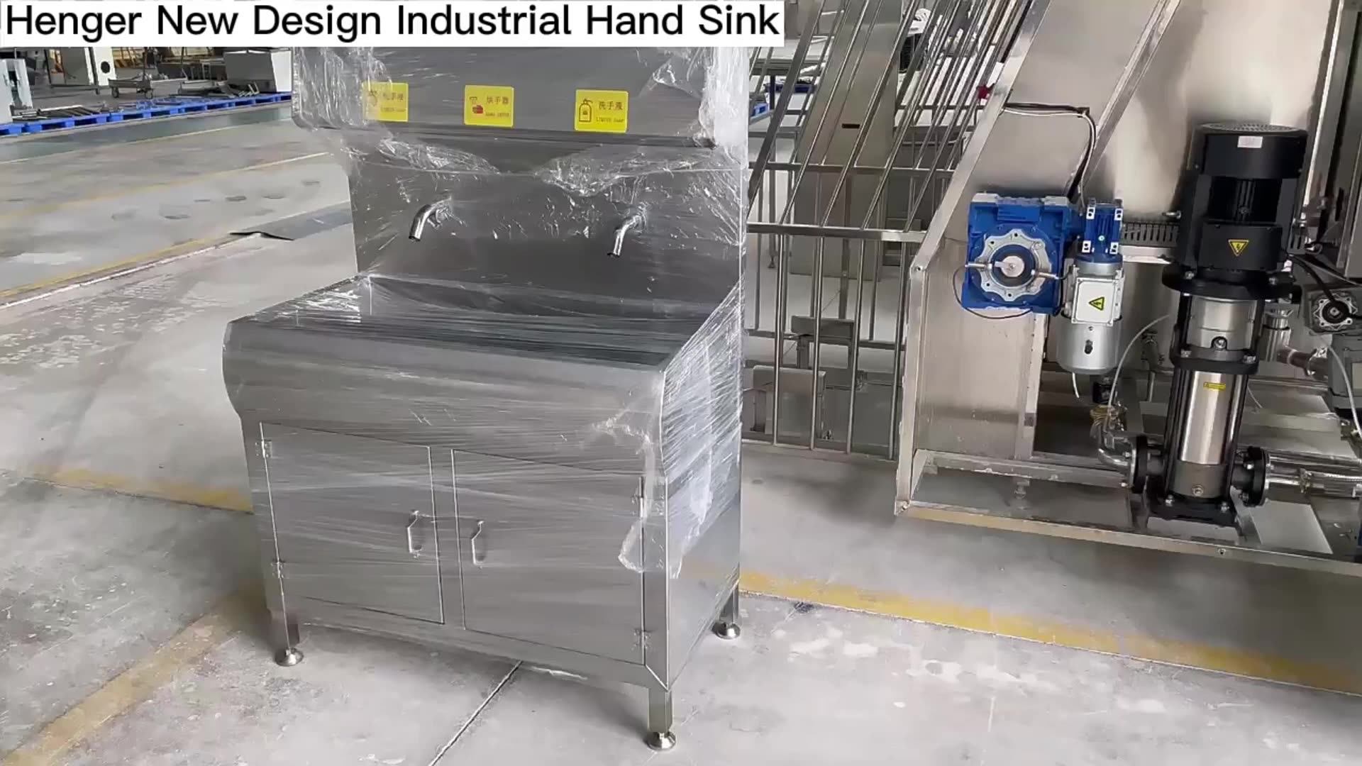 Industrial Hand Washing Basin Wash Sink 304 Stainless Steel For Dining ...