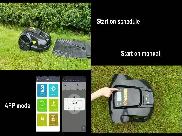 Mesin Pemotong Rumput Robot Otomatis,Dengan Sensor Anti-tabrakan-sensor ...