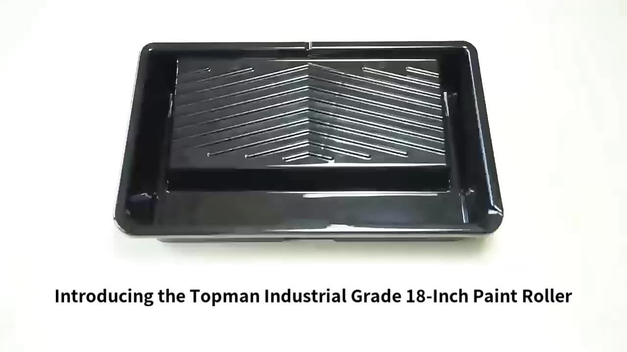 Topman Industrial Grade 18-inch Paint Roller Tray Large Plastic Deep ...