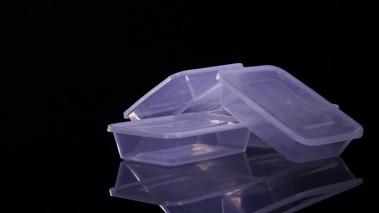 650 Ml Disposable Plastic Good Quality Clear Airtight Food Container ...