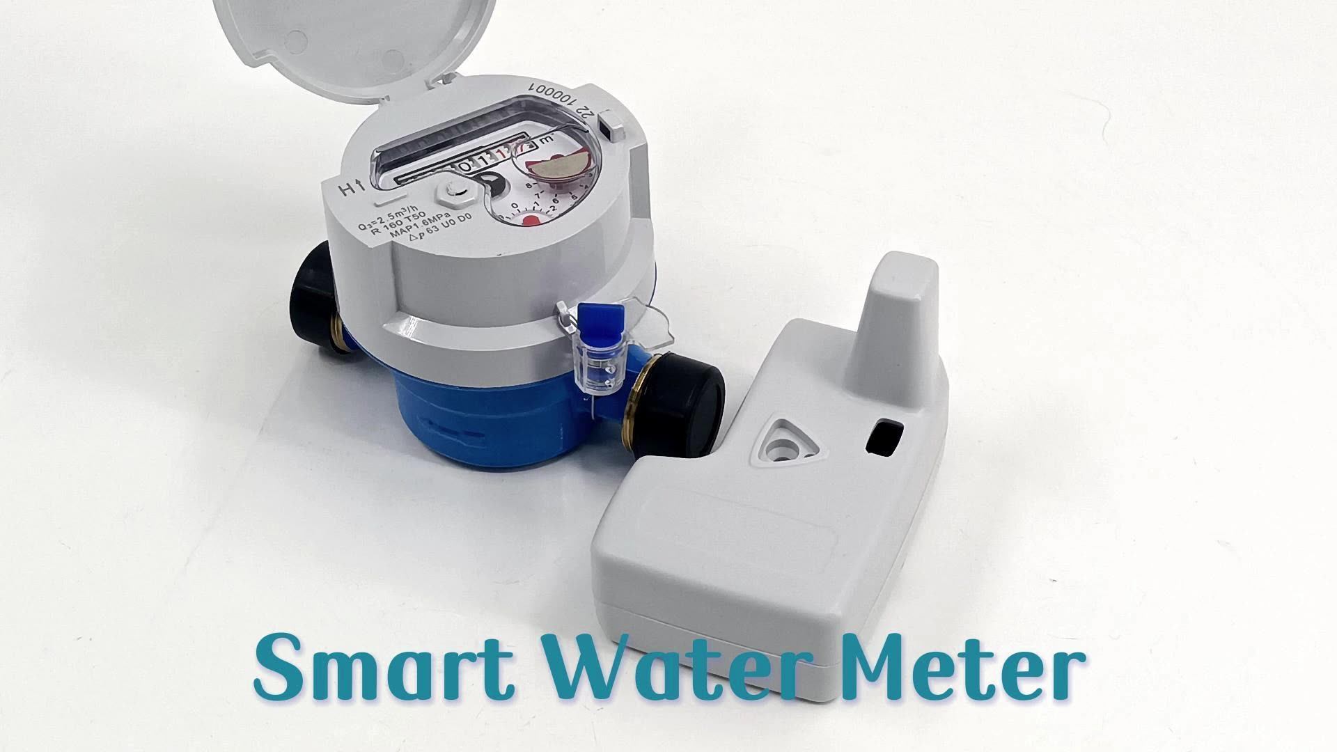Bwva 1.6mpa R160 T50 Single Jet Mechanical Dry Dial Smart Water Meter ...