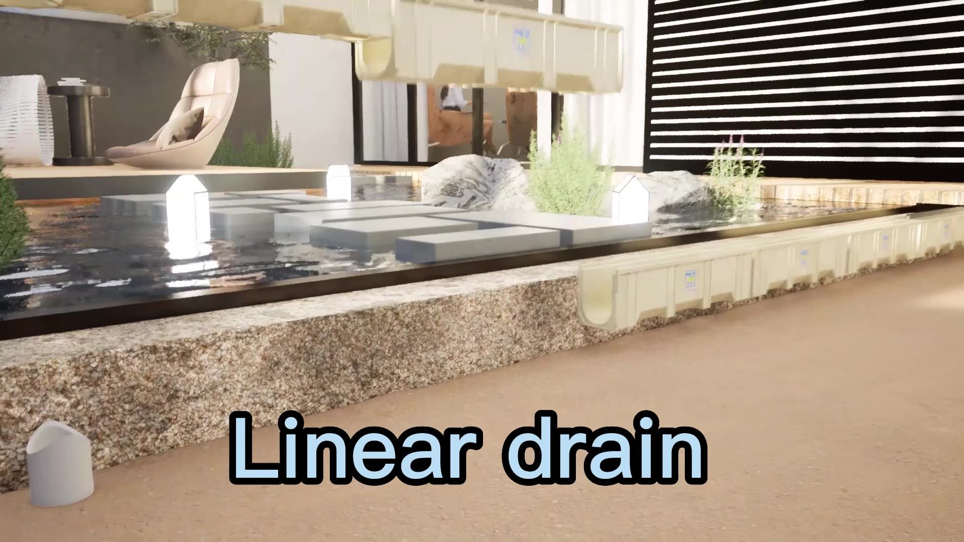 Metal Building Materials Stainless Steel Channel Wedge Wire Trough ...