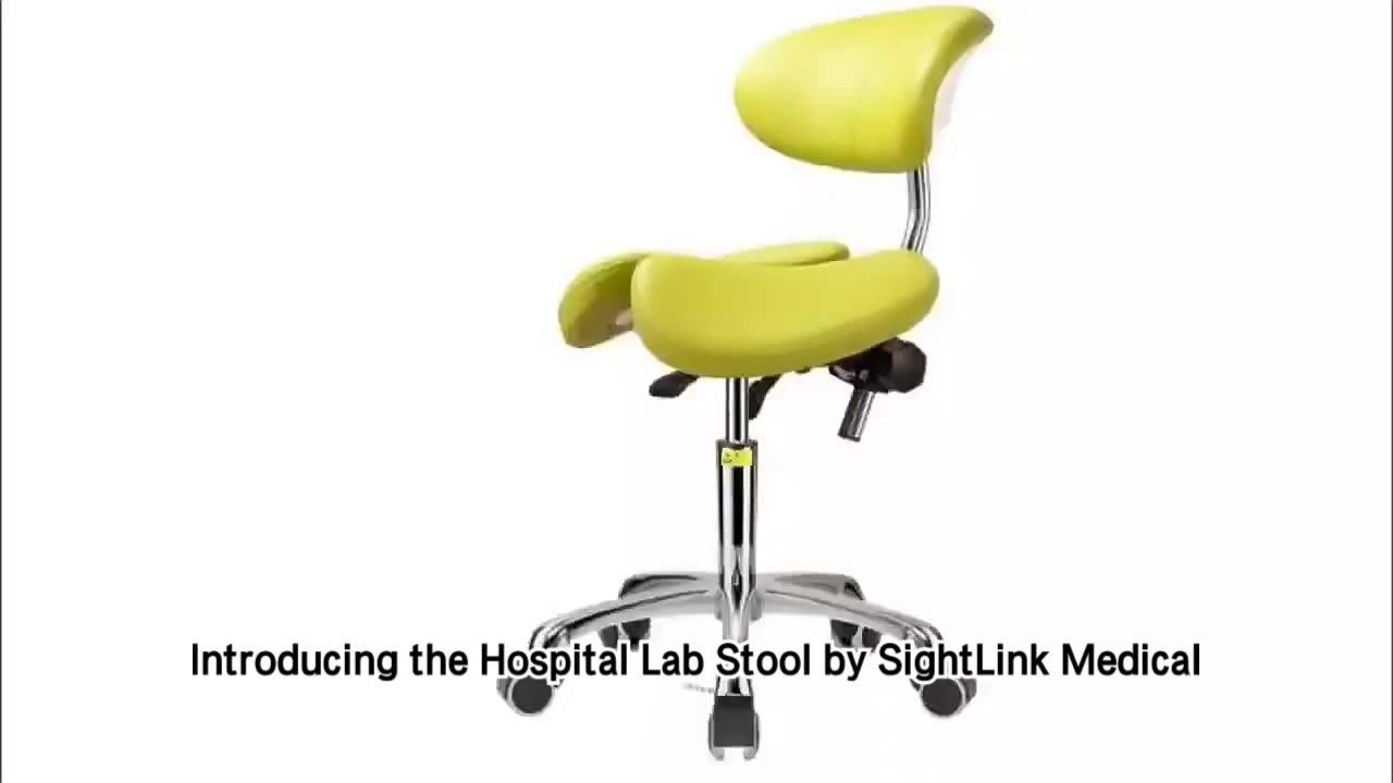 Hospital Chair Lab Stool Hospital Doctor Nurse Saddle Chair Ergonomic ...