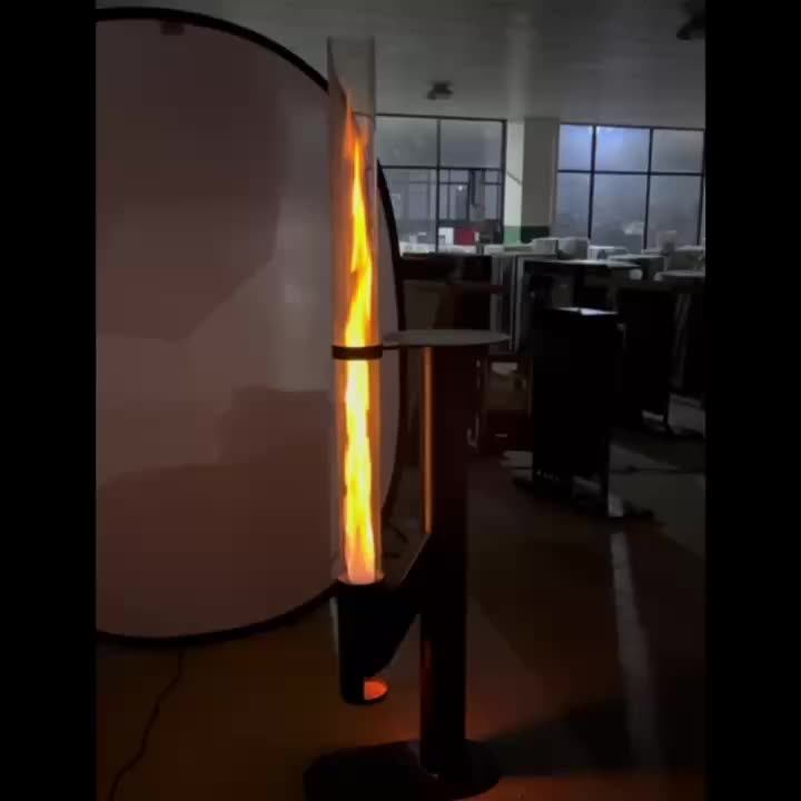 Outdoor Patio Heaters Wood Pellet Fireplace Stove With Torch Kit Fire ...