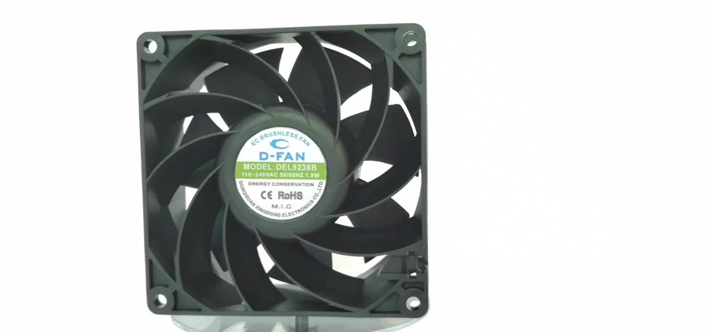 Ventilador 9238 Ec Axial Cooling Fan Cooler 92x92 For Oxygenerator ...