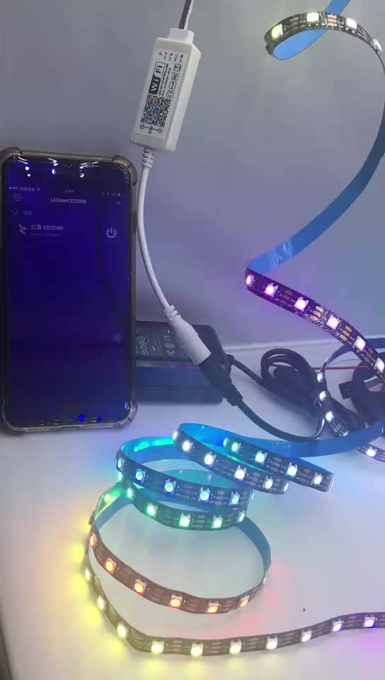 Dc5v Dc12-24v Magic Home Led Spi Controller Addressable 2048 Pixel Mini ...