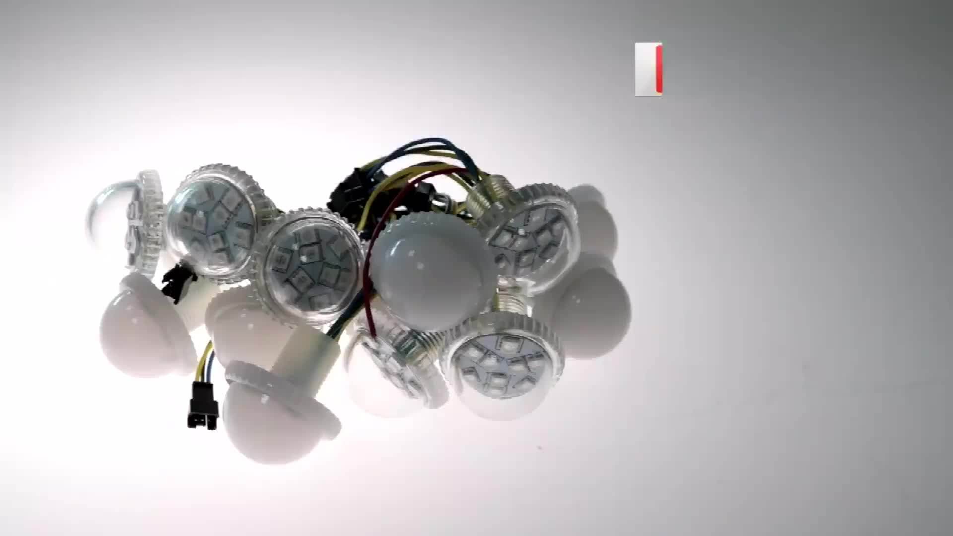 35 Mm 9 Pixel Rgb Led Pixel Full Color Digital Point Source Light - Buy ...