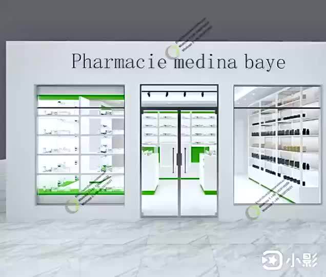 Retail Pharmacy Shop Interior Design Medical Store Furniture Display ...