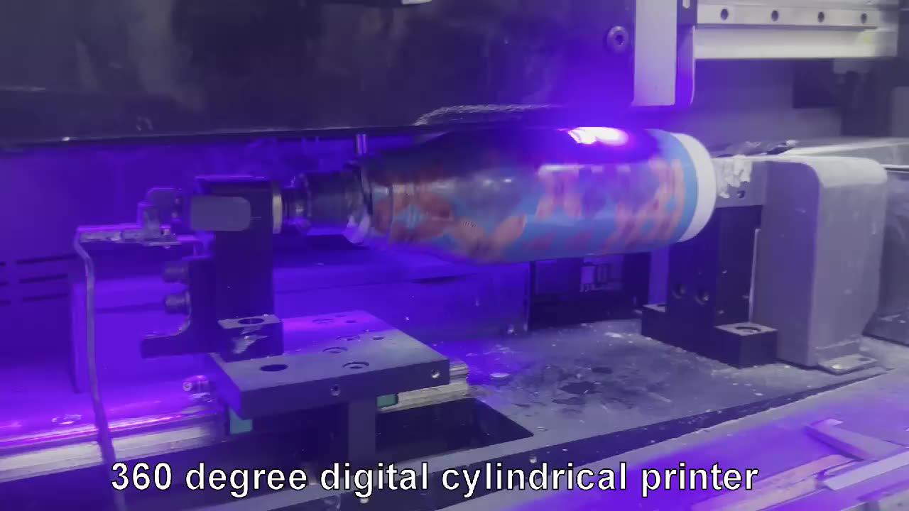 360 Round Uv Cylinder Printing Machine Inkjet Ink Digital Uv Printer ...