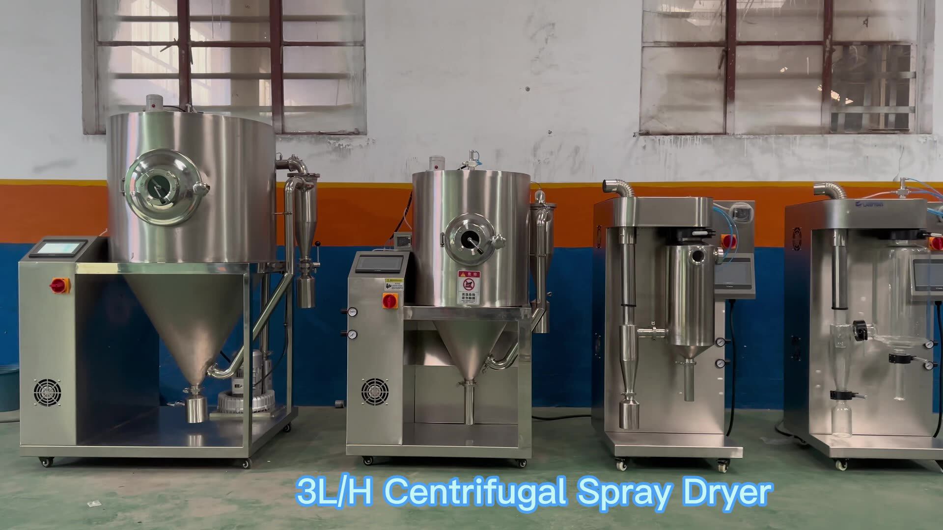 High Speed Pilot Industrial Centrifugal Rotary Atomizer Egg Stevia Herb ...