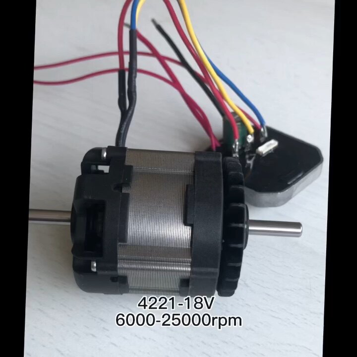 Bl3825 12v Bldc Motor 300w With Encoder High Speed Dc Brushless Motor ...